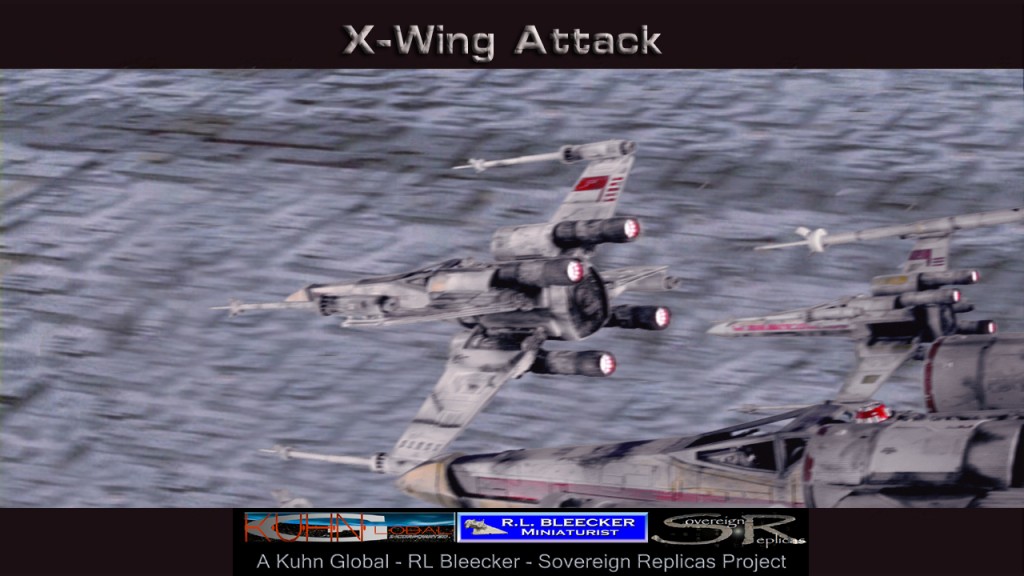 “X-Wing Attack” Composite Art by Kurt Kuhn (Kuhn Global) - Modelers ...
