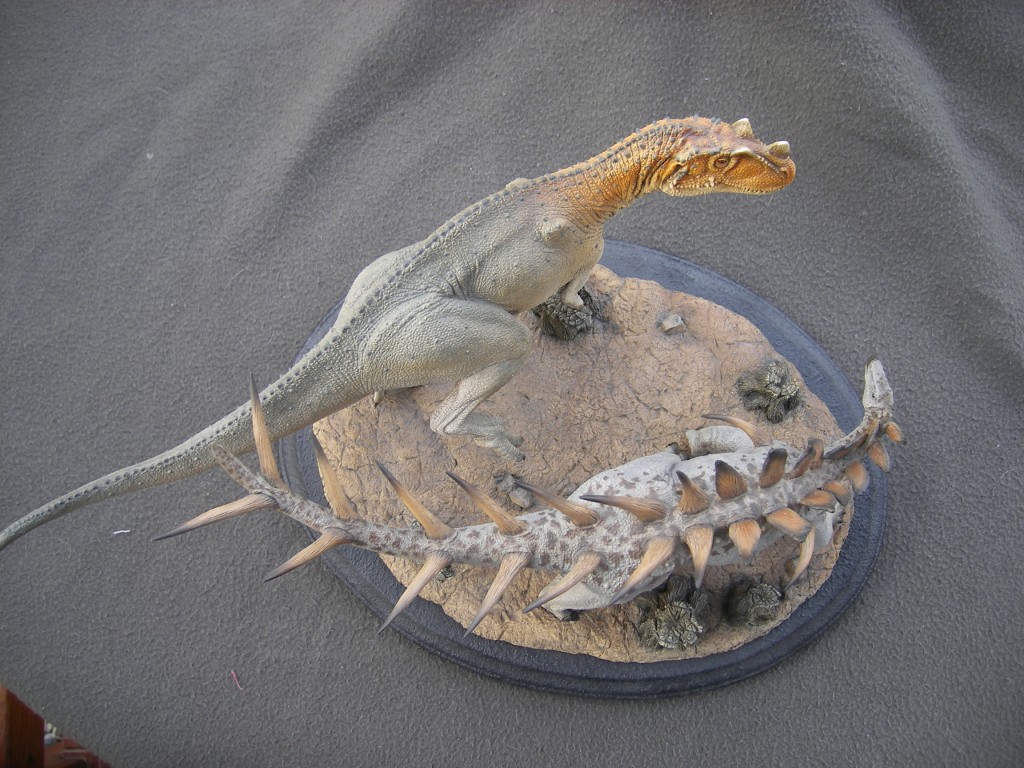 OUT OF PRODUCTION! 1:18 Ceratosaurus vs. Kentrosaurus by Foulkes and ...