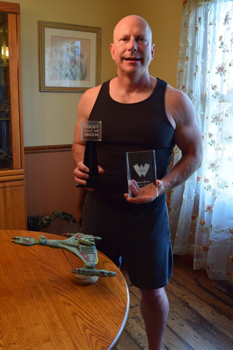 2017 Wonderfest GOLD Winner – AMT Vor’Cha Klingon Cruiser by Dave ...