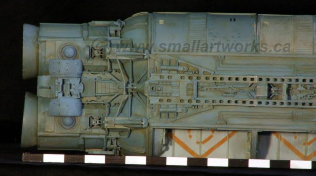 Battlestar Galactica CYLON Tanker Studio Model Photos by E. James Small ...
