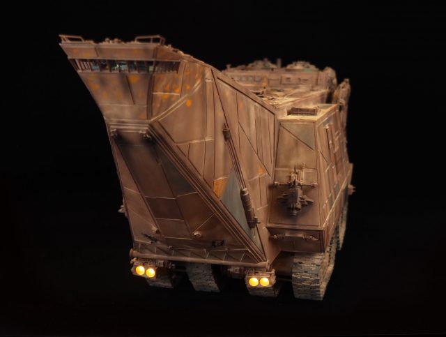 Jason Eaton Scratch Builds the Ralph McQuarrie SANDCRAWLER - Modelers ...