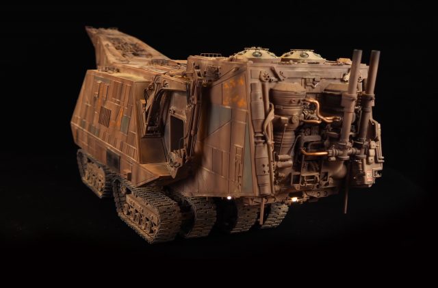 Jason Eaton Scratch Builds the Ralph McQuarrie SANDCRAWLER - Modelers ...