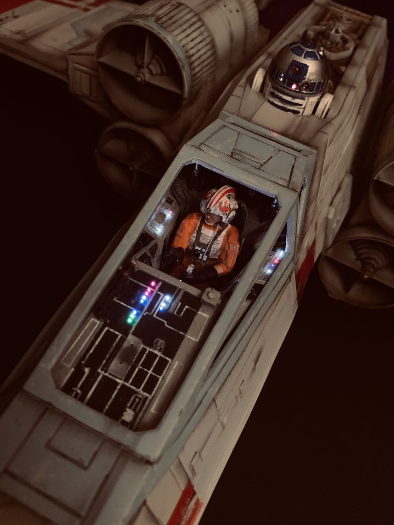 1/18 HASBRO X-Wing – Toy Conversion by Fabrice Maggio - Modelers ...