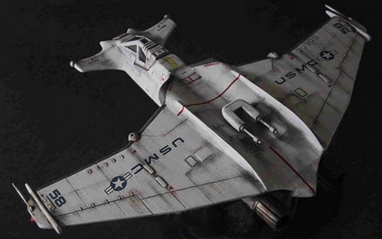 Alfred Wong’s 1/48 SPACE ABOVE AND BEYOND SA-43 Hammerhead Fighter ...