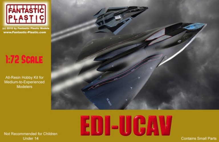 KIT ALERT!! Fantastic Plastic RE-RELEASE!! – STEALTH – EDI-UCAV Kit ...
