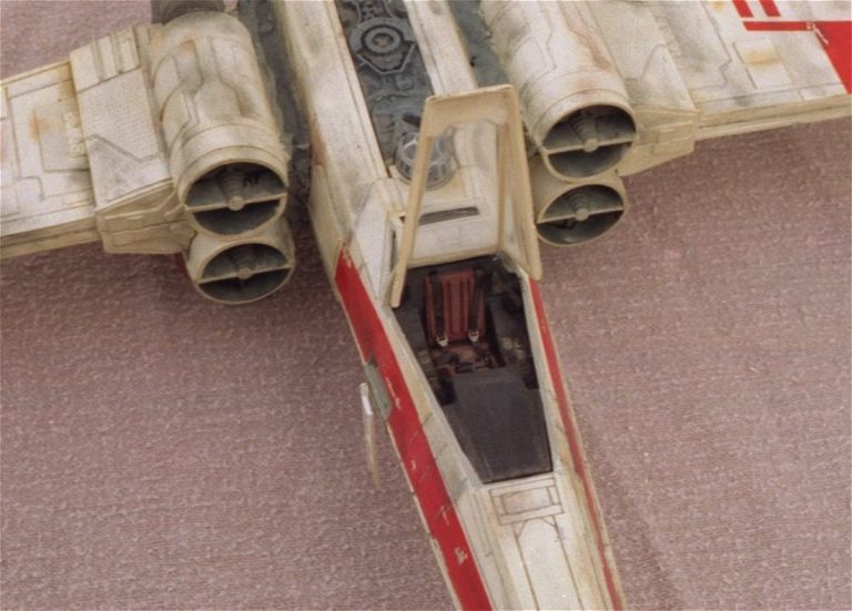 Ian Lawrence – 1994 MPC X-Wing Build – RED 2 - Modelers Miniatures & Magic