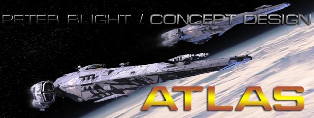 Peter Blight Concept Design – Capital Ship ATLAS - Modelers Miniatures ...