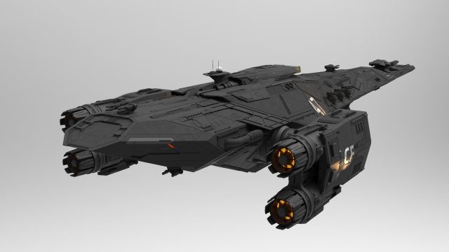 Peter Blight Concept Design – Capital Ship ATLAS - Modelers Miniatures ...