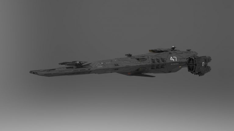 Peter Blight Concept Design – Capital Ship ATLAS - Modelers Miniatures ...