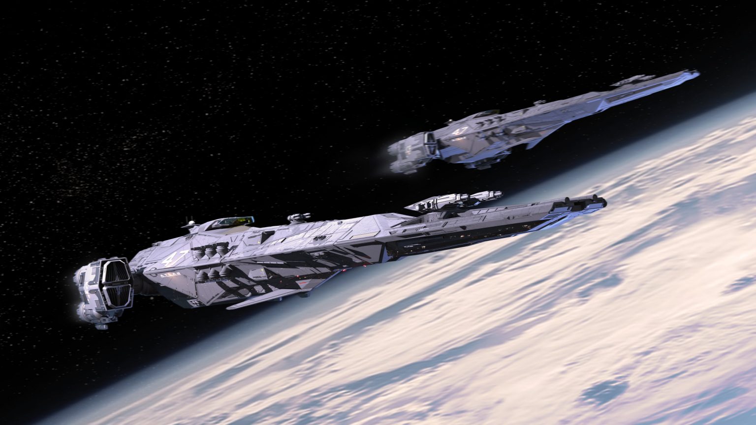 Peter Blight Concept Design – Capital Ship ATLAS - Modelers Miniatures ...