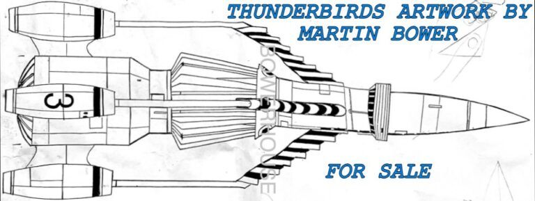 For Sale – THUNDERBIRDS Artwork by Martin Bower - Modelers Miniatures ...